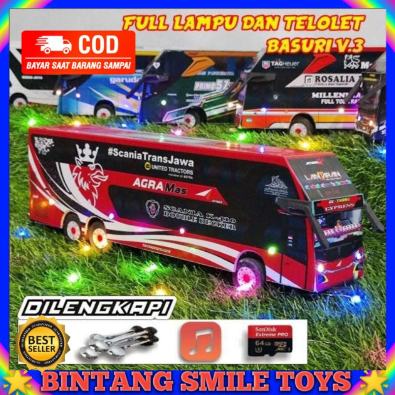 Jual MAINAN ANAK BUS TELOLET BASURI BIS ADA LAMPU BISA SUARA TELOLET ... Jual MAINAN ANAK BUS TELOLET BASURI BIS ADA LAMPU BISA SUARA TELOLET ...