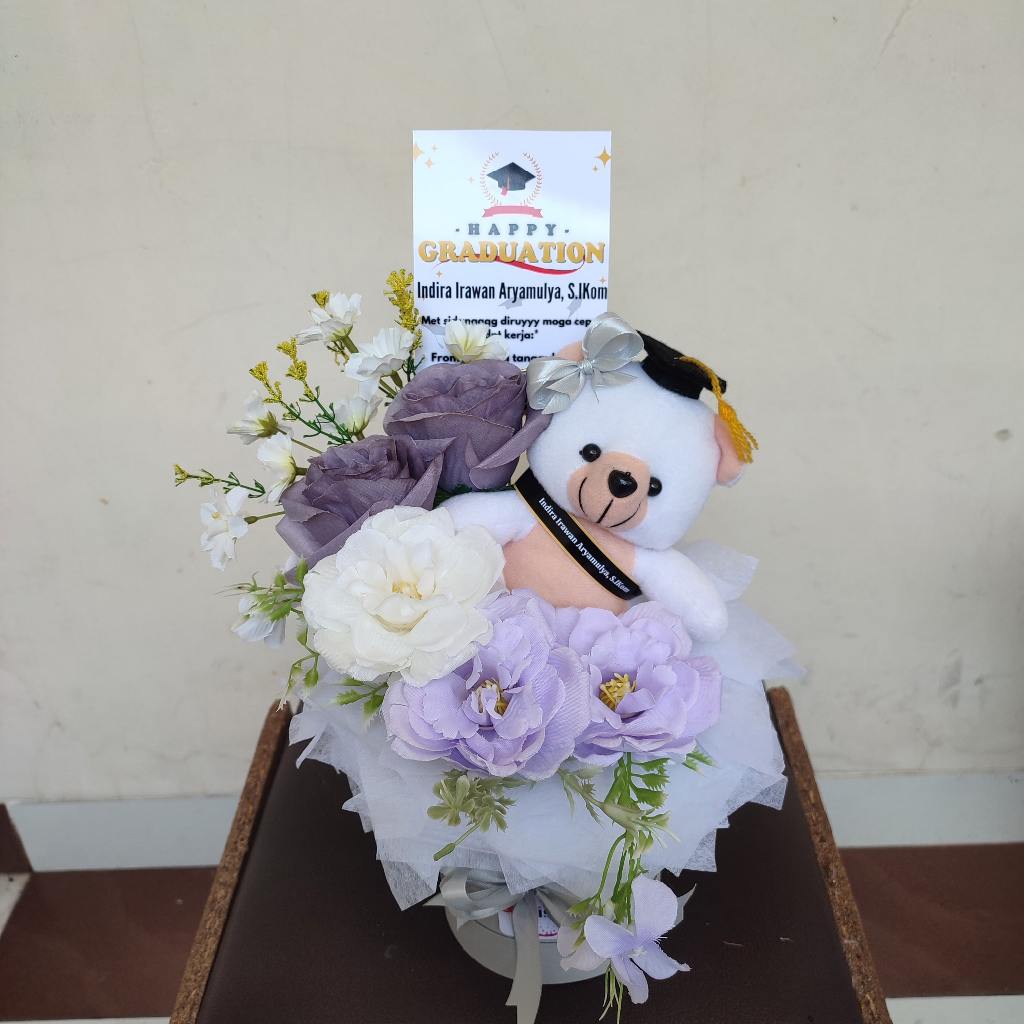 Jual ( BISA DIKIRIM KELUAR KOTA ) Bloom Box Buket Boneka Bunga Kado ...