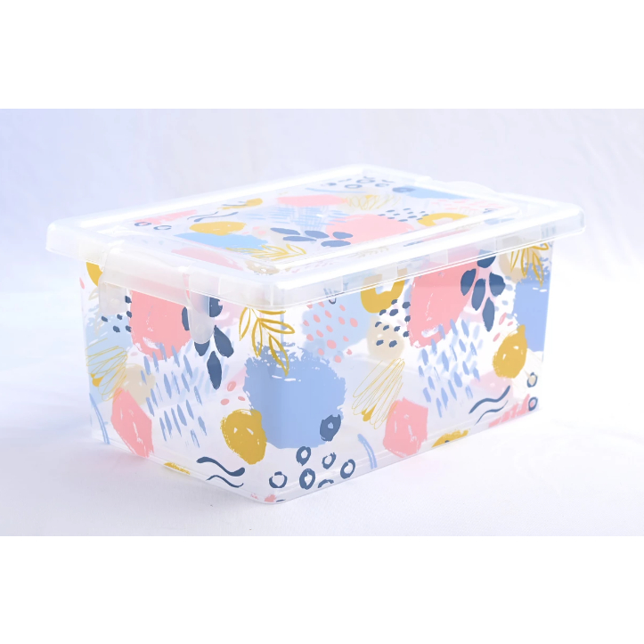 Jual BOX CONTAINER BENING PLASTIK TRANSPARANT UKURAN MEDIUM KOTAK ...