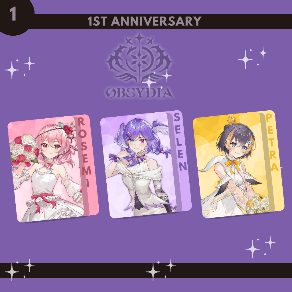 Jual PHOTOCARD ANIME VTUBER NIJISANJI NOT OFFICIAL | VER. OBSYDIA GROUP ...