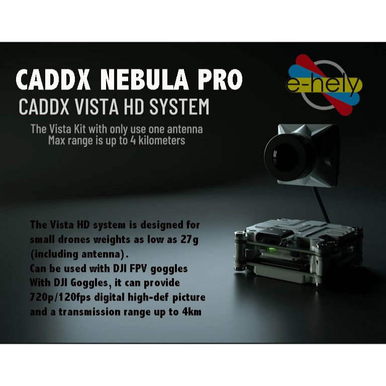 Jual Caddx Caddx Nebula Pro Vista Kit for DJI HD (Long 12cm cable) | Shopee Indonesia