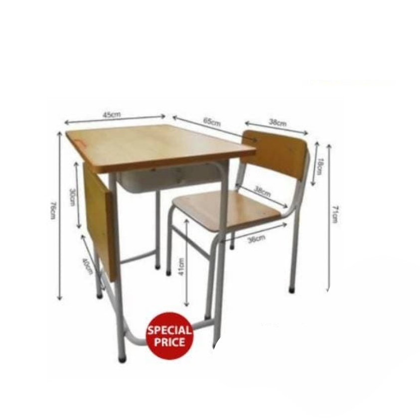Jual TIGER STUDENT DESK CHAIR MEJA+KURSI XDF-T10 | Shopee Indonesia