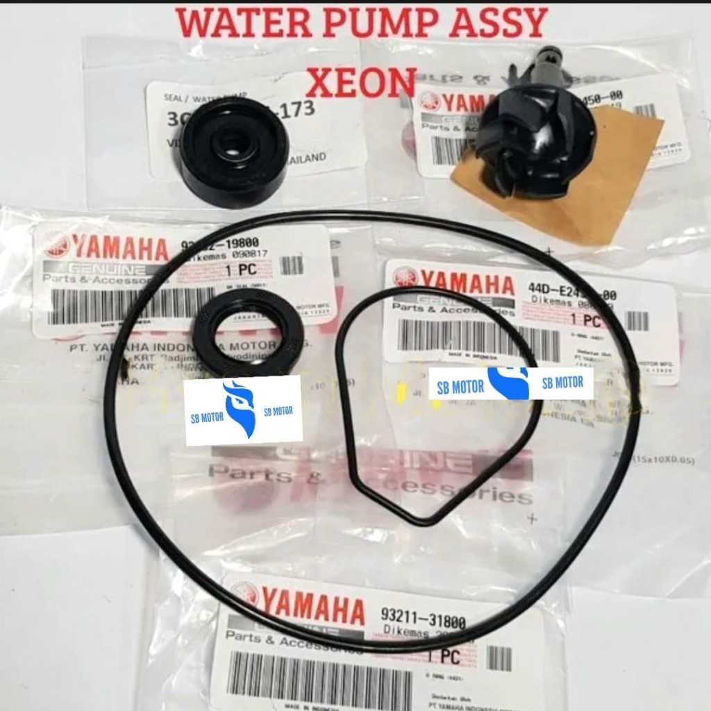 Jual SEAL ORING KIPAS WATER PUMP ASSY SET XEON LAMA XEON RC ORISINIL YGP | Shopee Indonesia