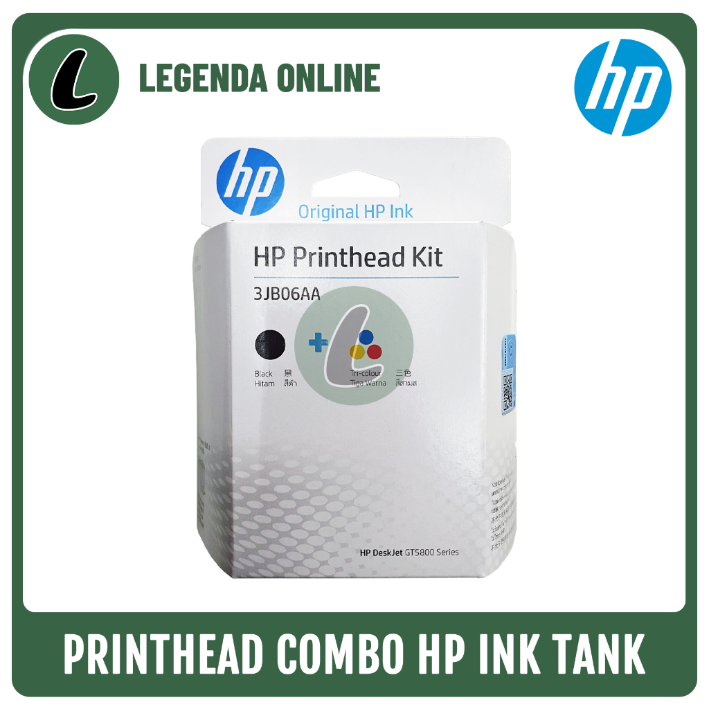 Jual Printhead Print Head HP Ink Tank Combo Kit Original (GT5810/5820 ...