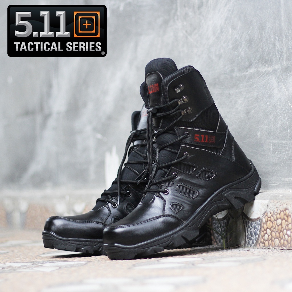 Jual Sepatu PDL DELTA 5:11 Kulit Sapi Asli Sepatu Tactical Militer ...