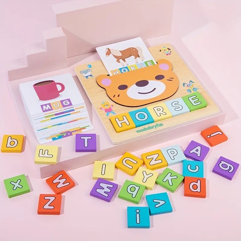 Jual Kaison Kingdom - Two in one Alphabet & Spelling Words Letter ...