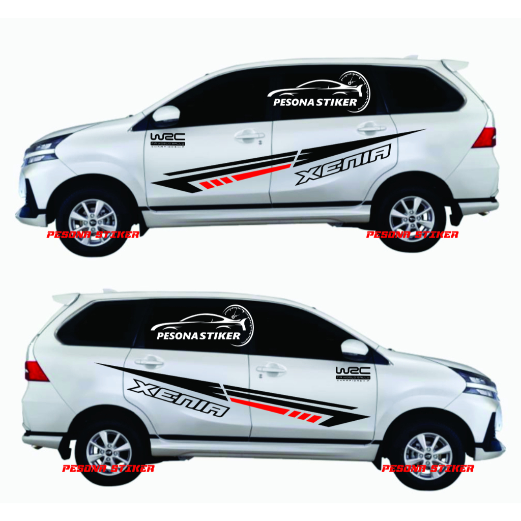 Jual Stiker mobil xenia striping sticker stiker mobil daihatsu xenia ...