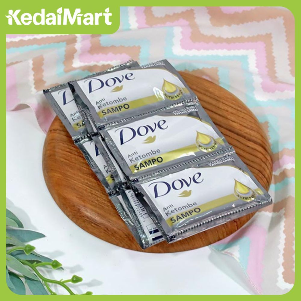 Jual Dove Shampoo Dandruff Care Renceng Isi 12 x 9 ml | Shopee Indonesia