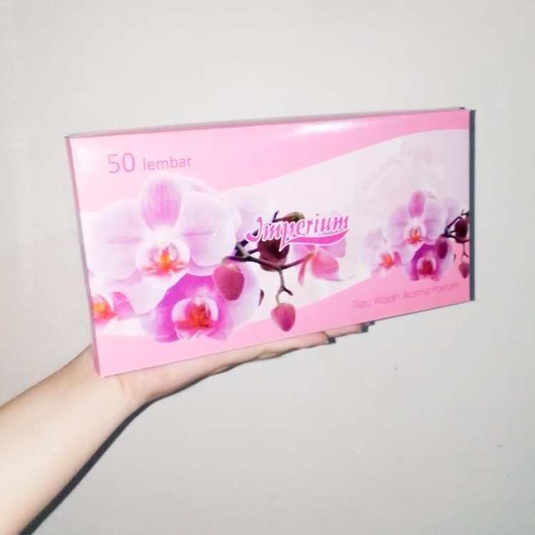 Jual Tisu Wajah Imperium Aroma Parfum 2 ply 50 lembar | Facial Tissue ...