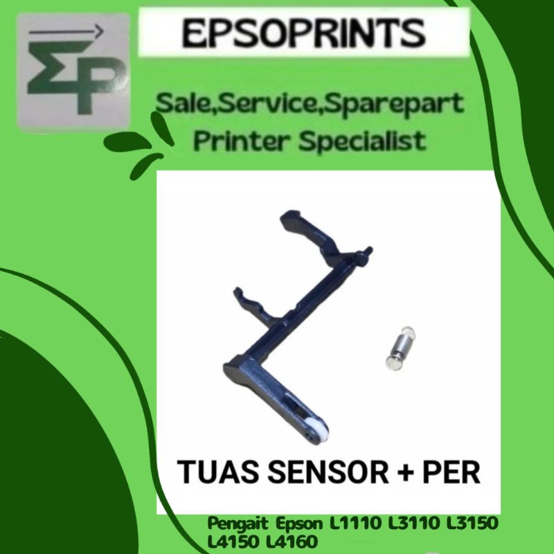 Jual Tuas Sensor Kertas + Per Pengait Epson L1110 L3110 L3150 L4150 ...
