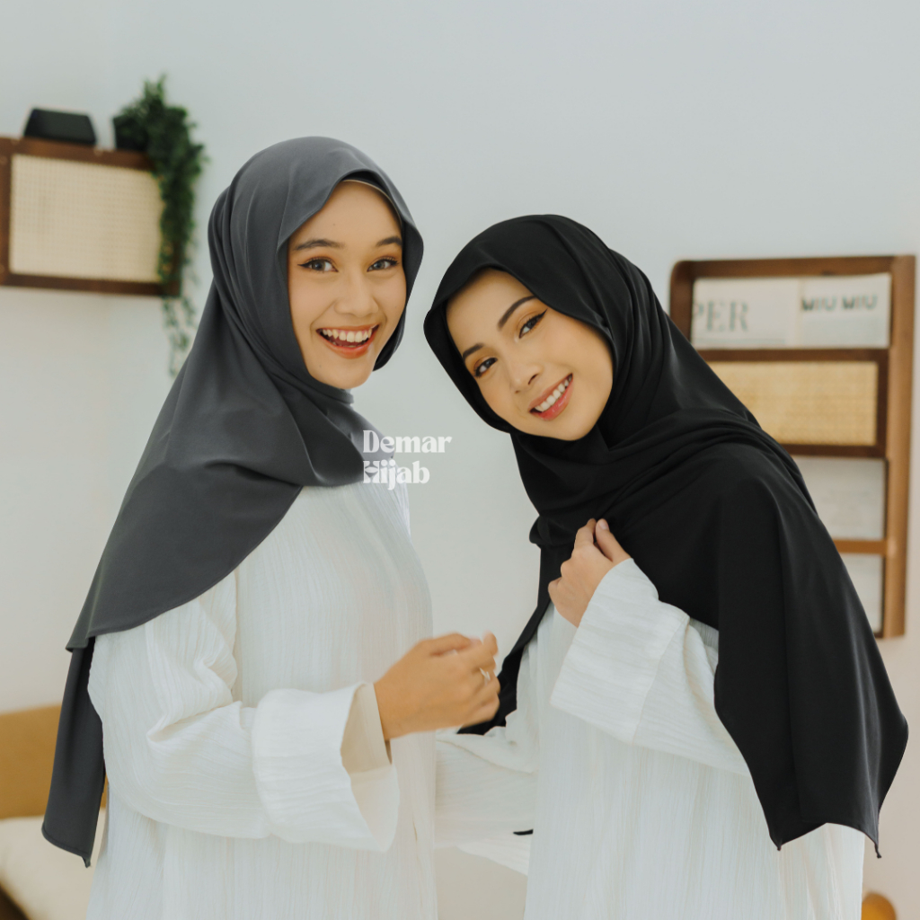 Jual Demar Hijab - Medina (Pashmina Inner Oval Menutup Leher Jersey Super Premium) | Shopee ...