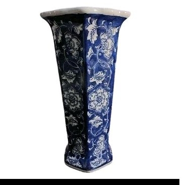 Jual Vas bunga segi navi keramik Tinggi 30 cm | Shopee Indonesia