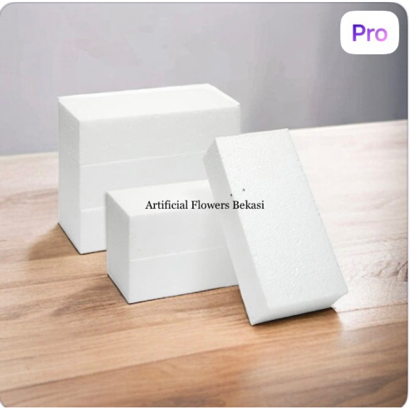 Jual art BUSA STYROFOAM 20x5x5/ BUSA BUKET / BUSA SERBAGUNA / BUSA ...