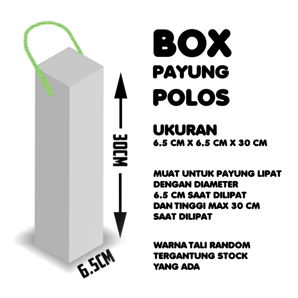 Jual Box Payung Lipat / Kotak Payung Lipat / Kotak Souvenir Payung ...