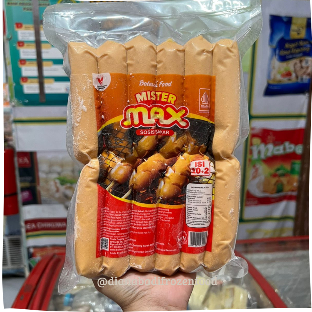 Jual MISTER MAX Sosis Bakar Ayam 500 gr | Shopee Indonesia