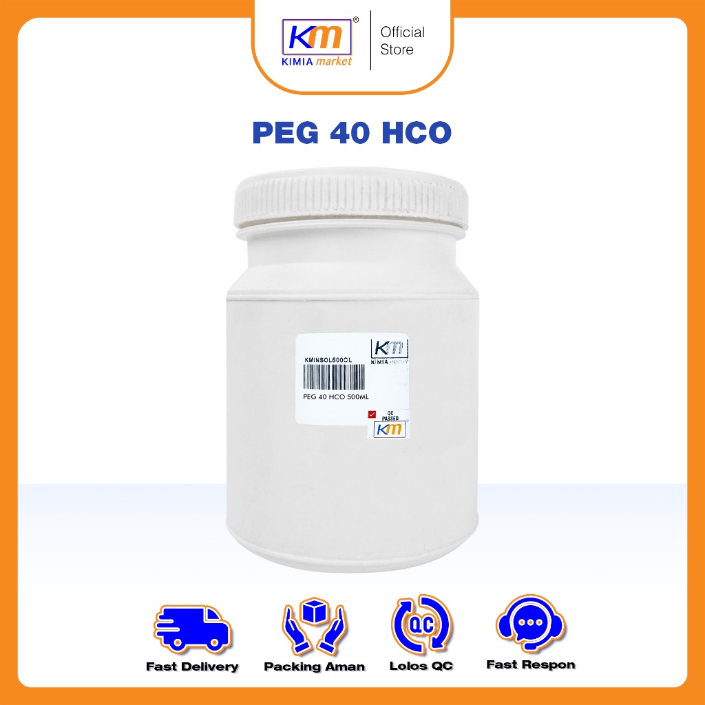 Jual PEG 40 HCO untuk bahan Pomade 500ml | Shopee Indonesia