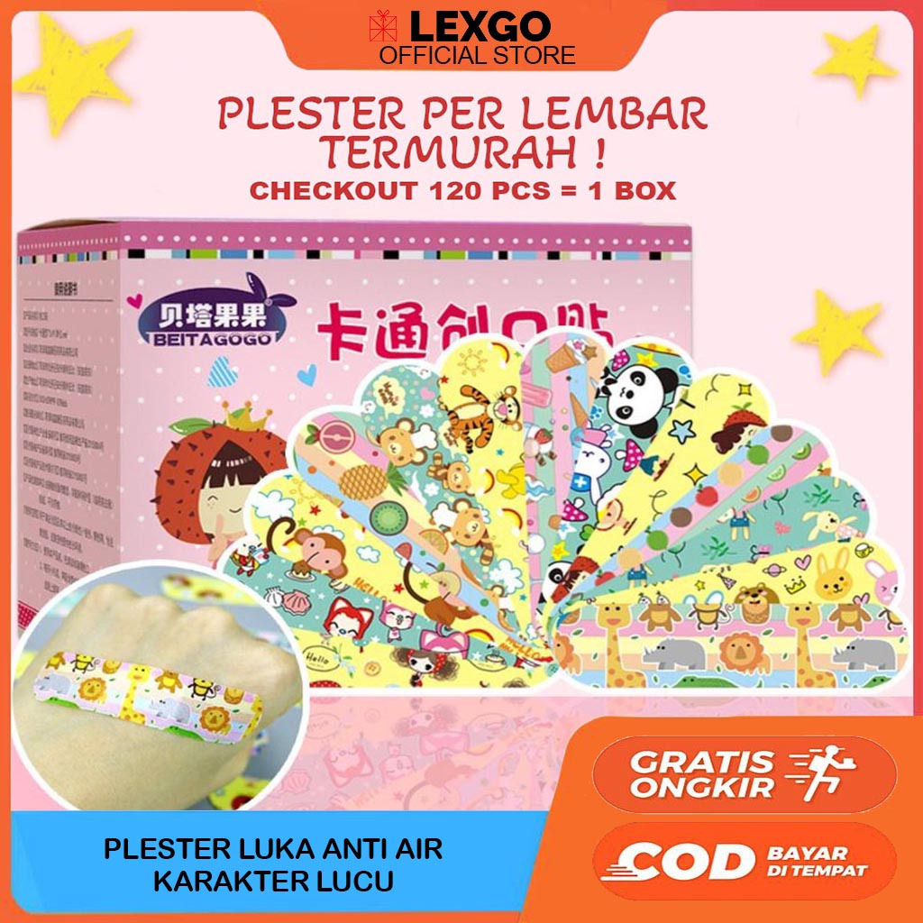 Jual Per 1 Lembar Hansaplast Plester Luka Karakter Grosir Eceran Kartun ...