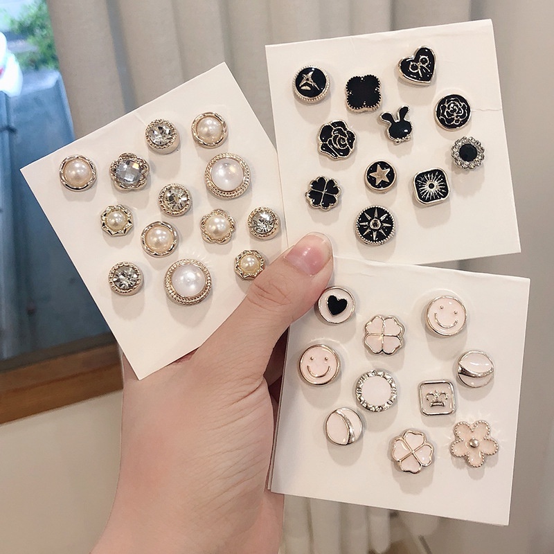 Jual COD 5 / 10 PCS Bros Pin Wanita Model Invisible Tanpa Kancing Dapat ...