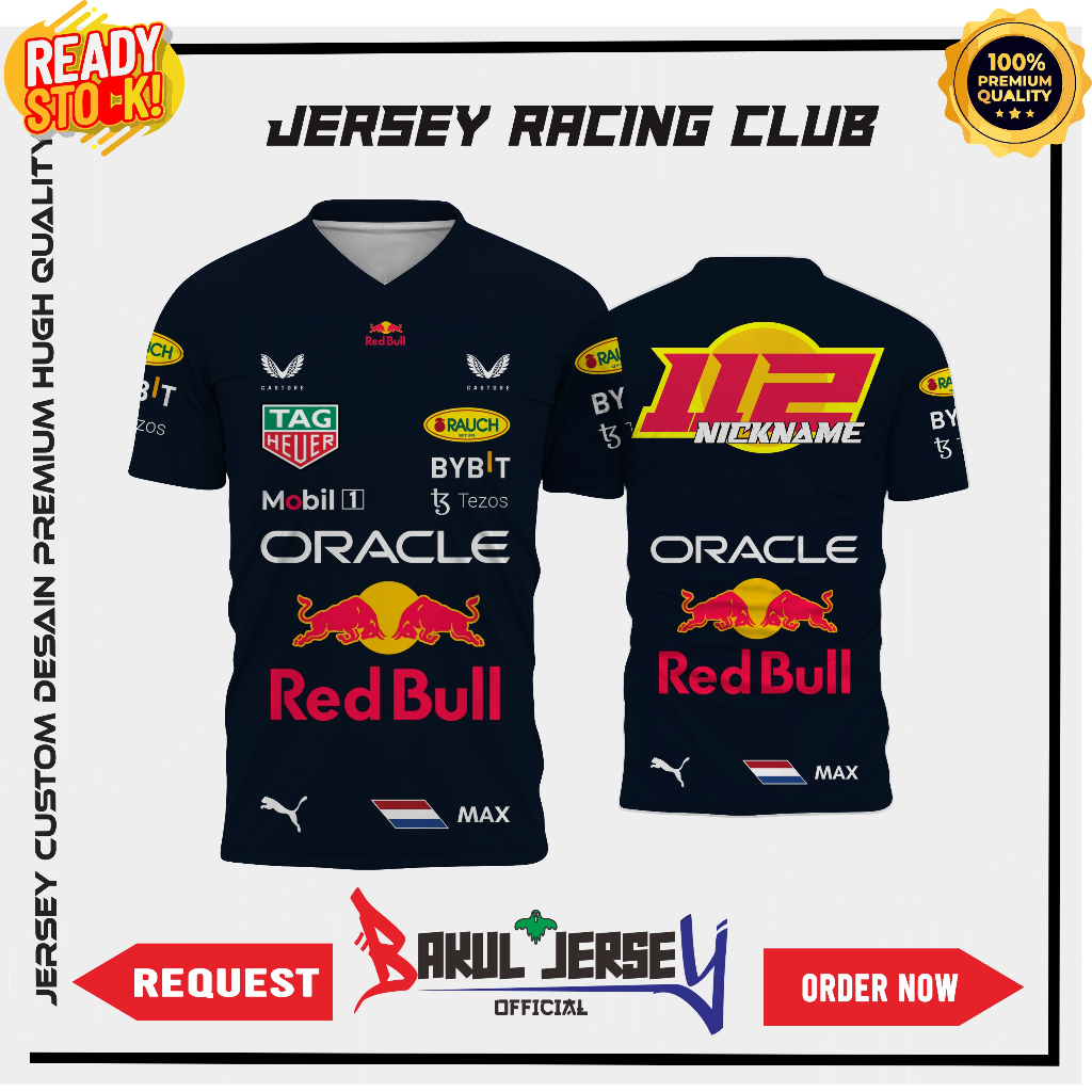 Jual jersey racing club /kaos racing high quality (bisa cod) | Shopee ...