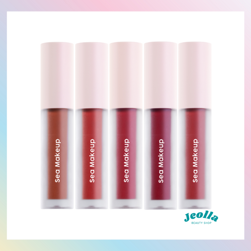 Jual SEA MAKEUP Slick Cover Jelly Tint (Peach Strudel, Cherry Pie, Strawberry Popsicle, Red ...