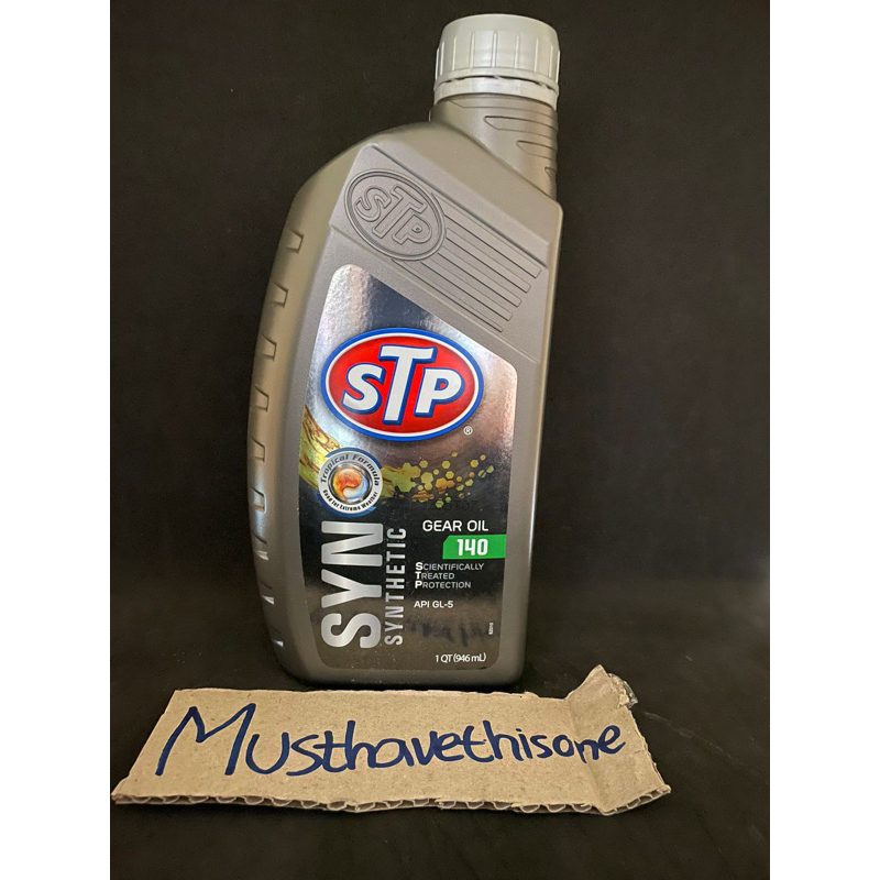 Jual oli stp transmisi gardan sae 140 gl 5 kemasan liter 1 liter 1 l ...