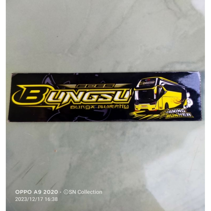 Jual Stiker Tempelan Bus Basuri isi 20 stiker | Shopee Indonesia