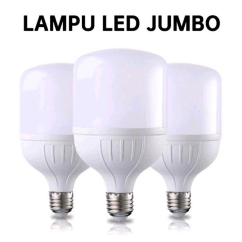 Jual LAMPU LED JUMBO 50 WATT 40 WATT CAHAYA TERANG | Shopee Indonesia