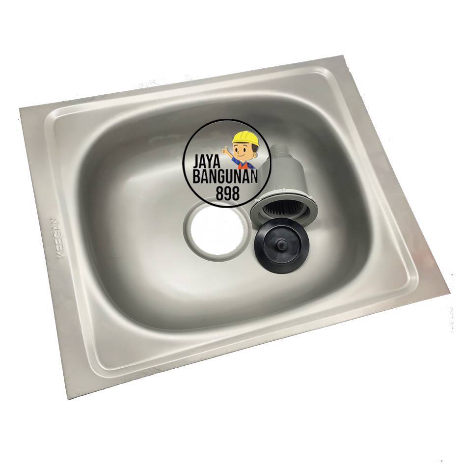 Jual INSTANT/SAMEDAY - HMS Sink Cuci Piring Stainless 50X40 cm / Bak ...
