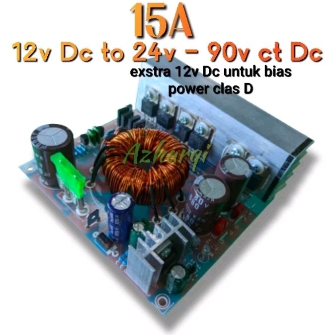 Jual [New]model baru inverter Dc to Dc 12v to 24v - 80v Dc Ct sesuai ...