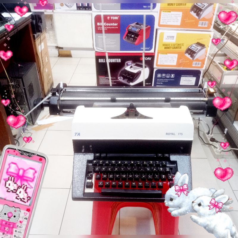 Jual mesin tik manual royal 775 18inc | Shopee Indonesia