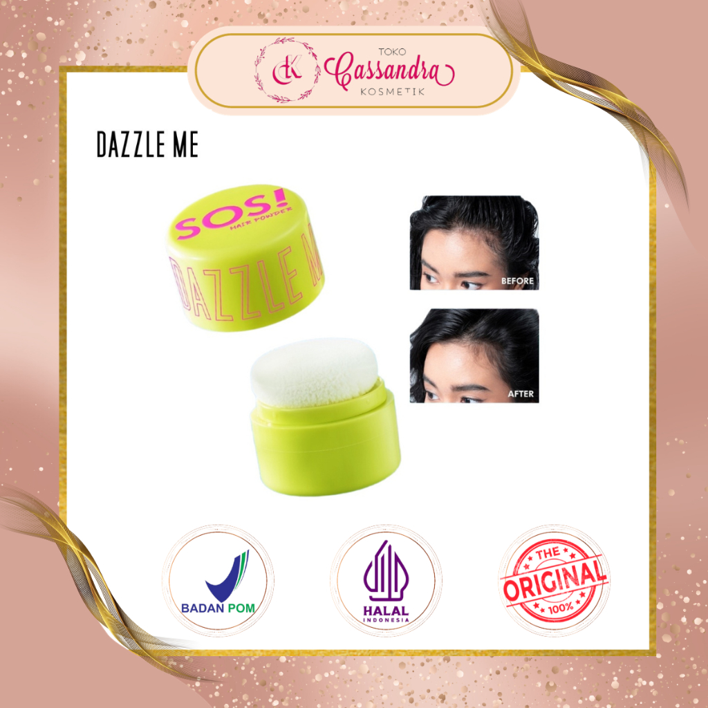 Jual DAZZLE ME SOS HAIR POWDER | Shopee Indonesia