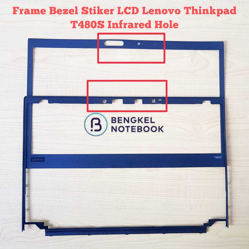 Jual Frame Bezel Stiker LCD Lenovo Thinkpad T480S W3JD 01YN984 01YN980 ...