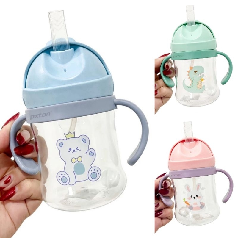 Jual Botol Minuman Anak Training Cup / Botol Minum Baby / Botol Minuman Anak Sedotan Lucu ...