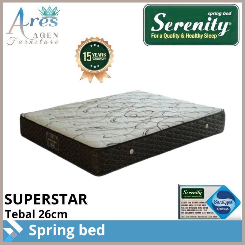 Jual Springbed Elite Serenity/ Springbed Sernity Superstar / Kasur no 2 ...