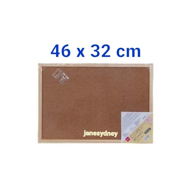 Jual Daiso Notice Cork Board Papan Tempel Papan Gabus 20x30cm 30x30cm ...