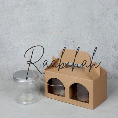 Jual Dus Toples Tabung 750ml Box Isi 2 Jar 800ml Kardus Packaging ...