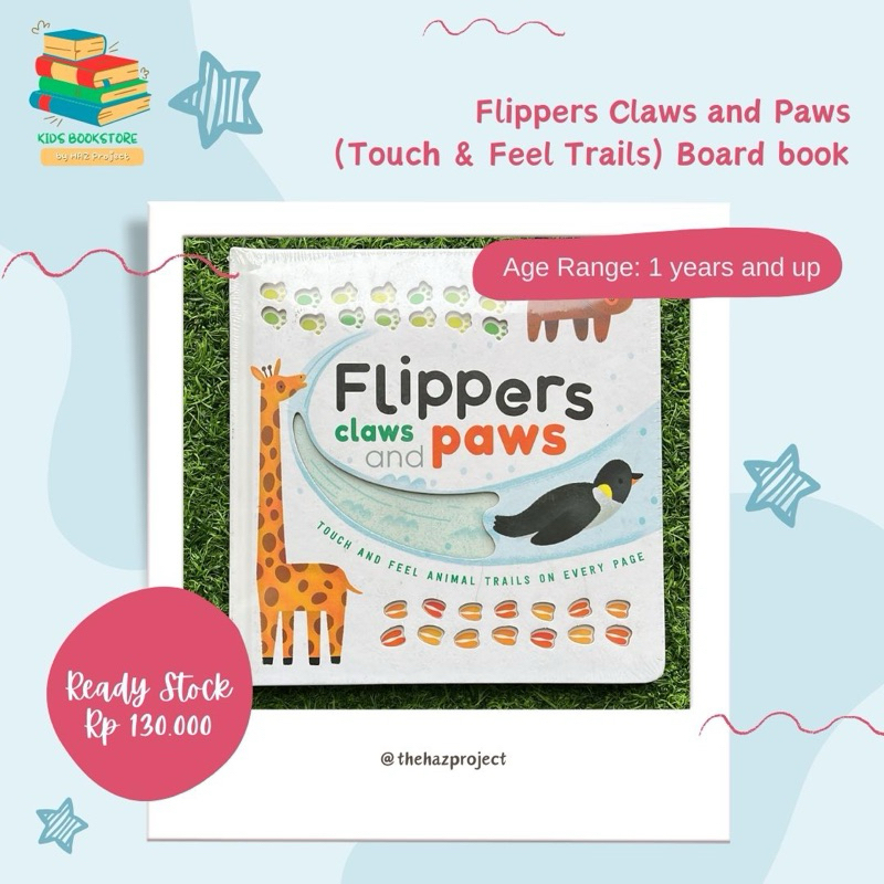 Jual Flippers Clows and Paws (Track & Feel Trails) Board Book | Shopee ...