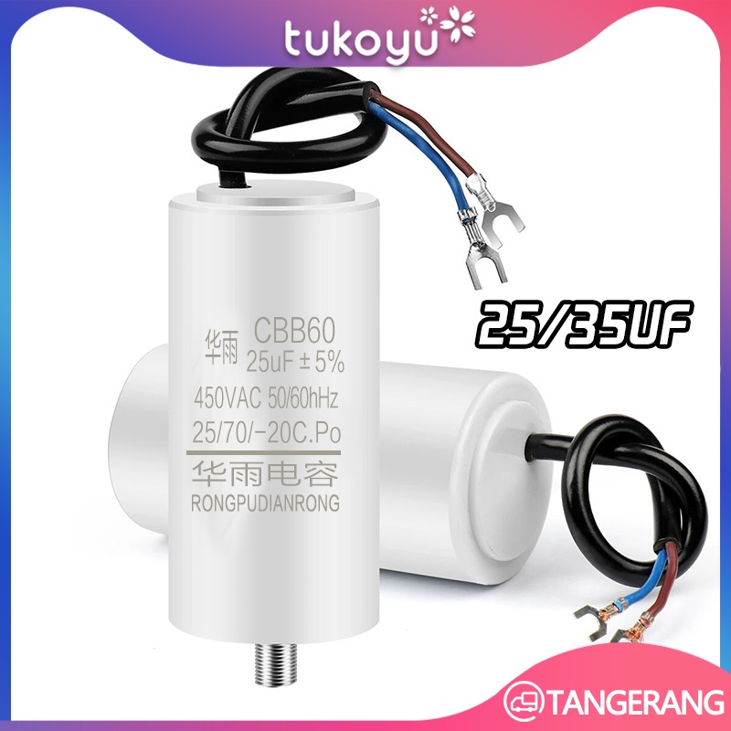 Jual Kapasitor Mesin Kompresor Elektrik 25uf 30uf/Capacitor Starting ...