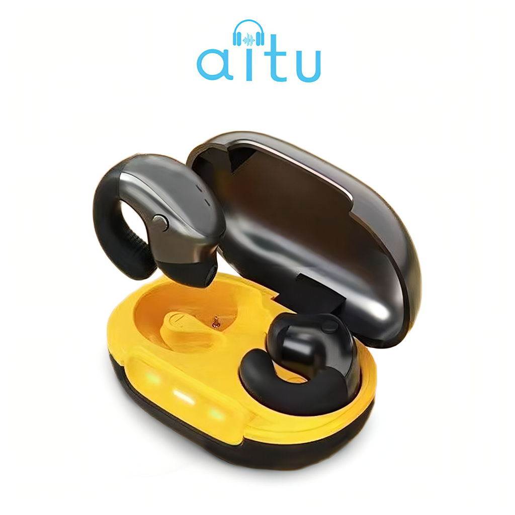 Jual Aitu 11 Wireless Bluetooth 5.3 Ear Clip Earbuds Earphone Headset ...