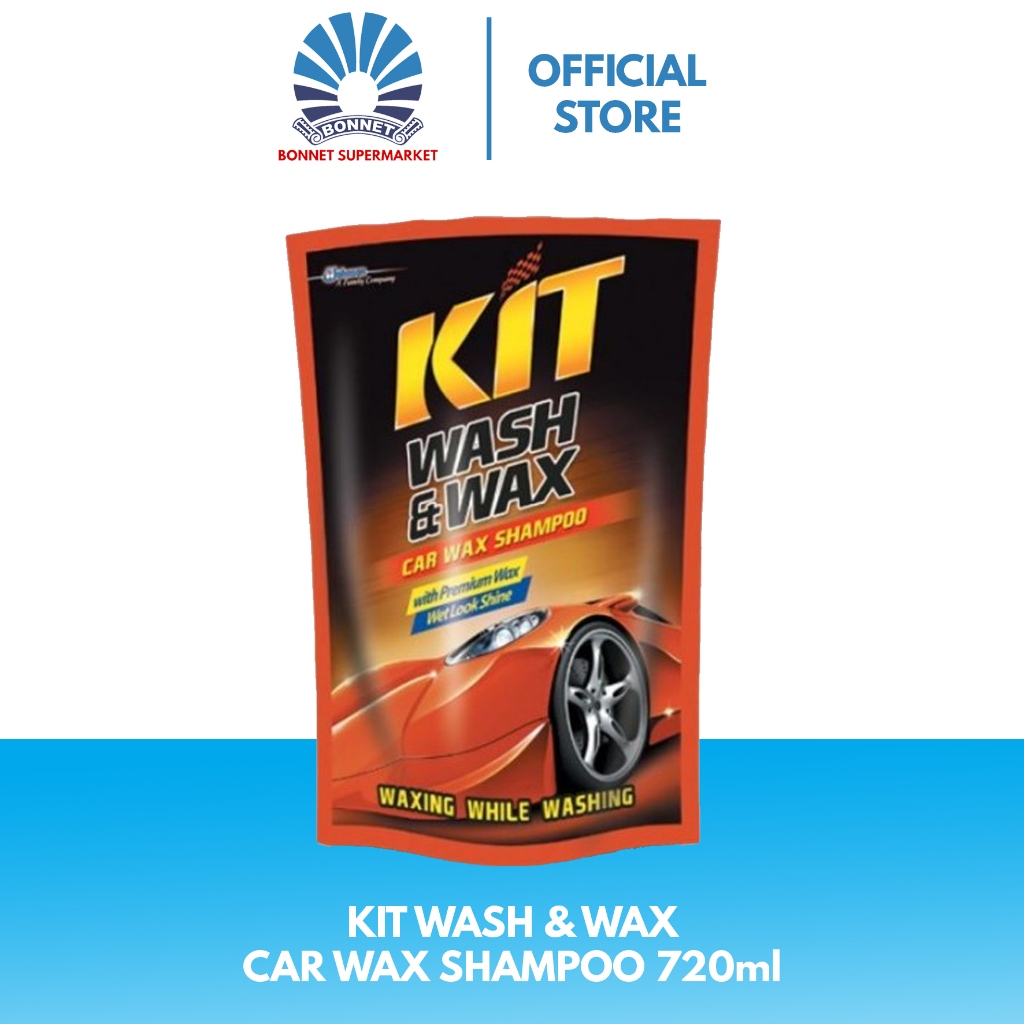 Jual Kit Wash & Wax Car Wax Shampoo Pouch 720ml | Shopee Indonesia