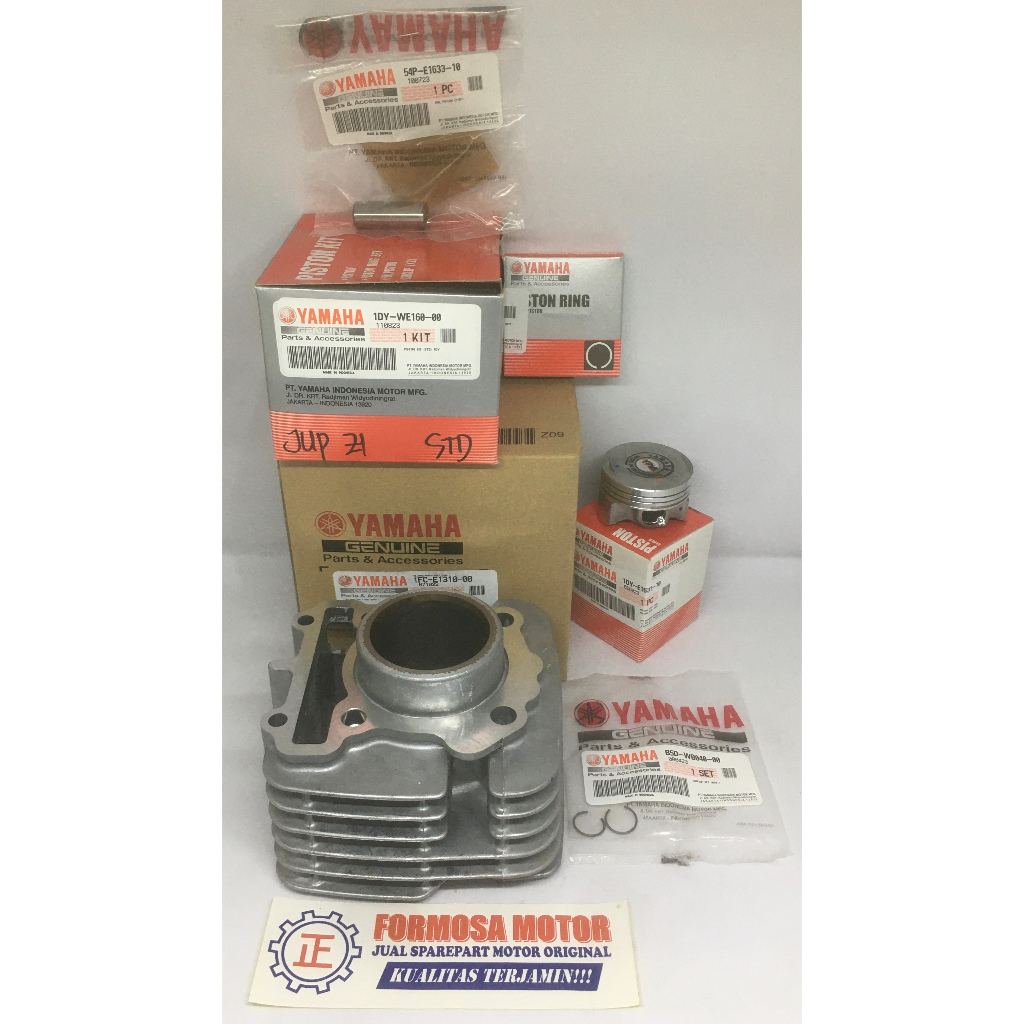 Jual BLOK SEHER SET VEGA FORCE F1 JUPITER Z1 1DY-WE160-00 1FC-E1310-00 YAMAHA ORIGINAL | Shopee ...