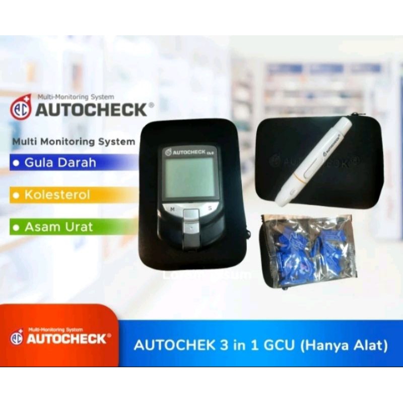Jual AUTOCHECK ALAT 3in1 TANPA STRIP | Shopee Indonesia