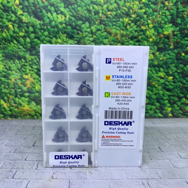 Jual Insert ulir drat luar MMT 16 ERM AG60 original Deskar baru MMT ...