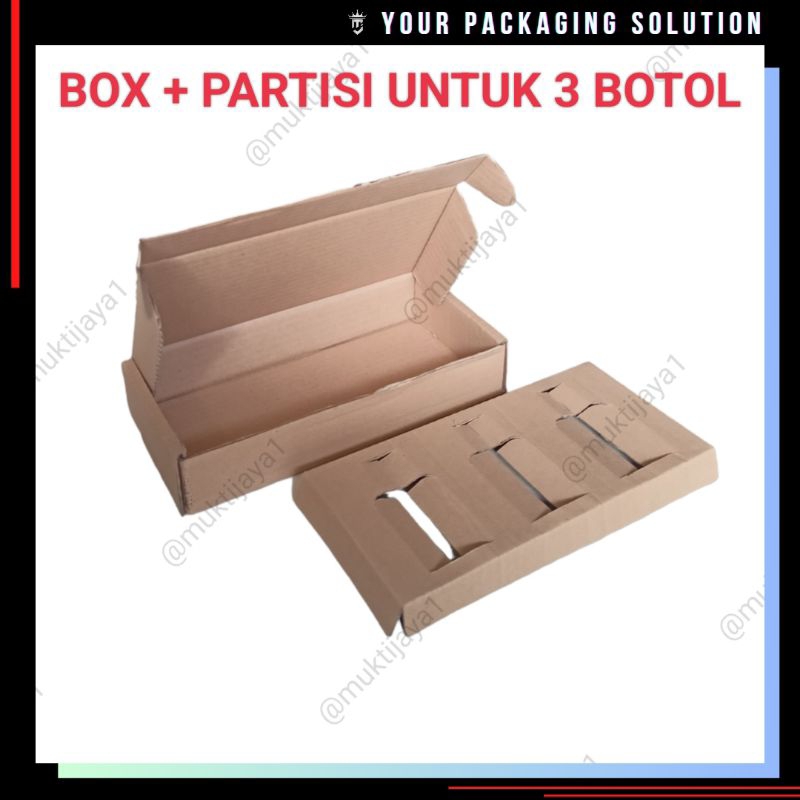 Jual BOX PARFUM 4 (BOX & PARTISI) • 24x12x4.5cm LS • Botol Parfum ...