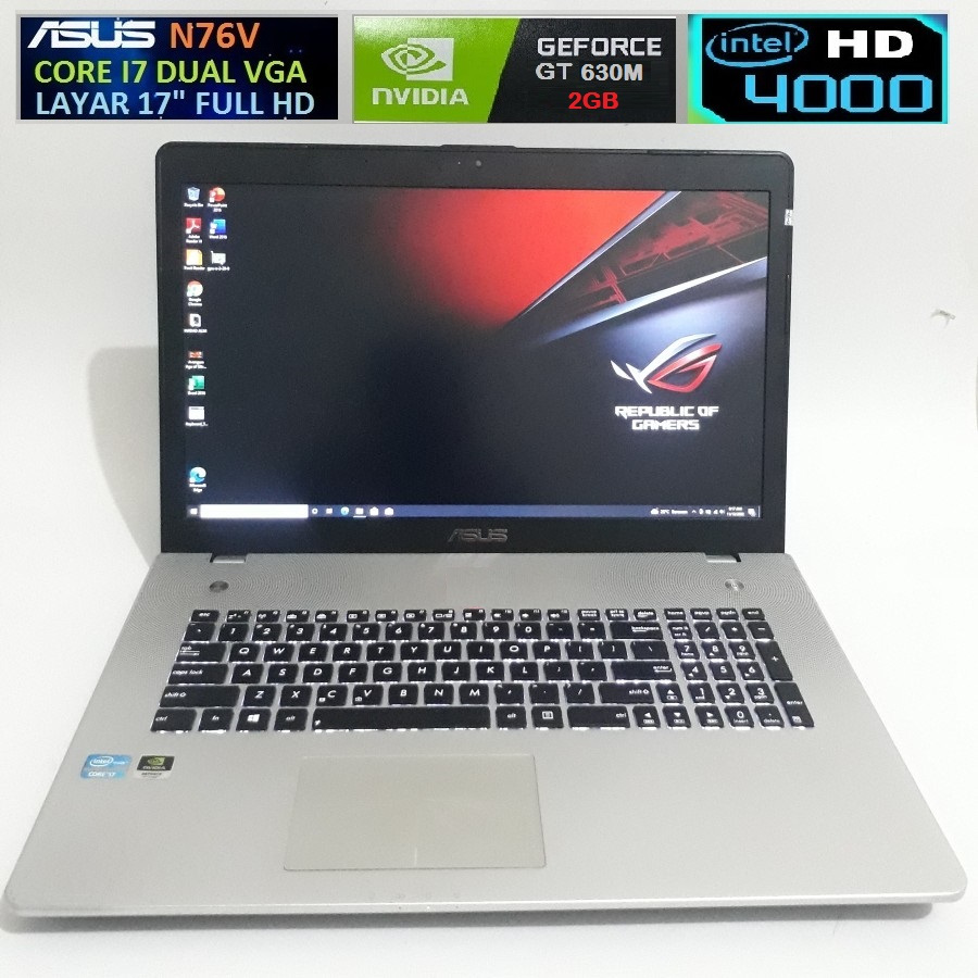 Jual LAPTOP VGA LAYAR LEBAR 17 INCH HARDIS SSD 128GB RAM 4GB | Shopee ...