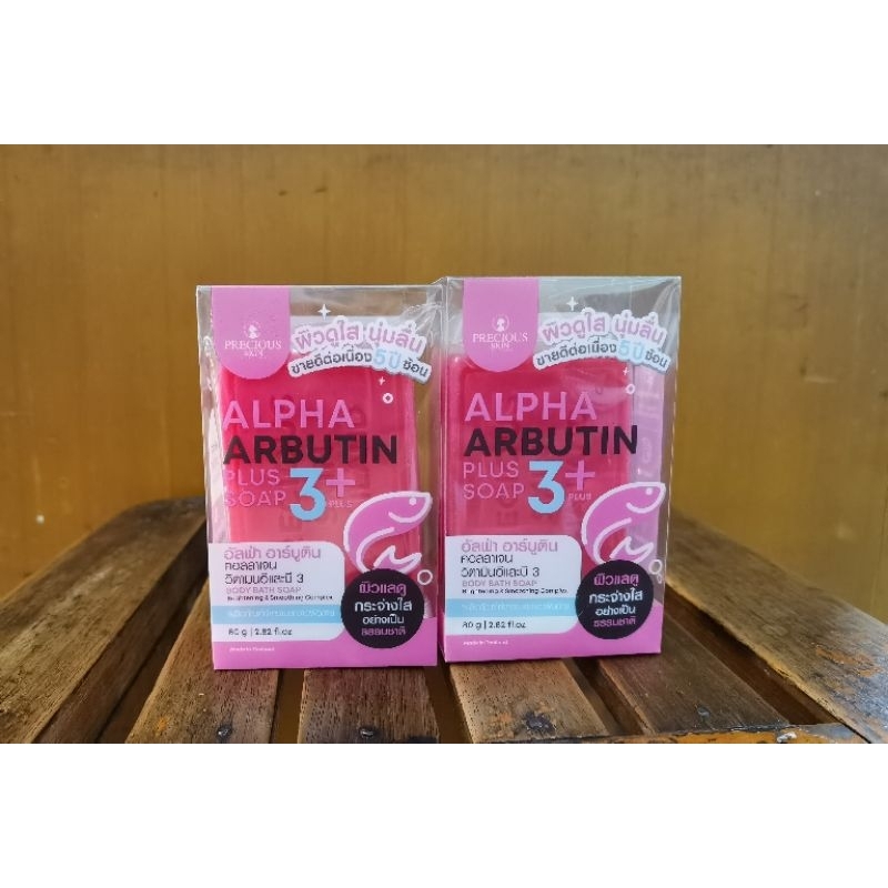 Jual Precious Skin ALPHA Arbutin 3 Plus Collagen Whitening Soap | Shopee Indonesia