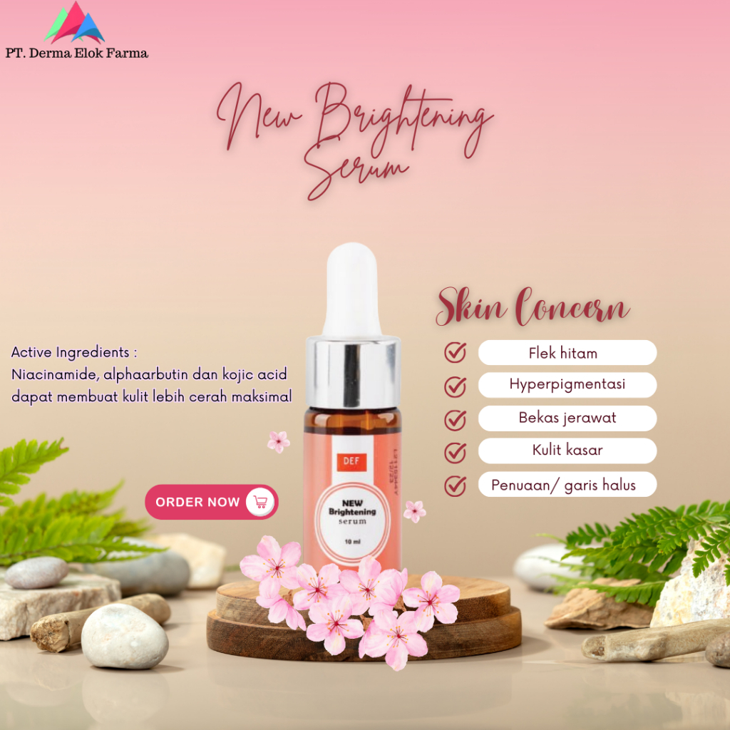 Jual DEF New Brightening Serum (Serum Memutihkan) | Shopee Indonesia