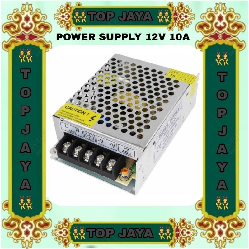 Jual Trafo 10A / adaptor 10A/ power supply 10A 12V CCTV LED Strip | Shopee Indonesia