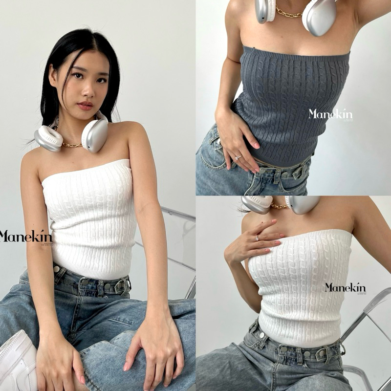 Jual MANEKIN - Don Kemben Tube / Knit Tanktop / Kemben Knit | Shopee ...
