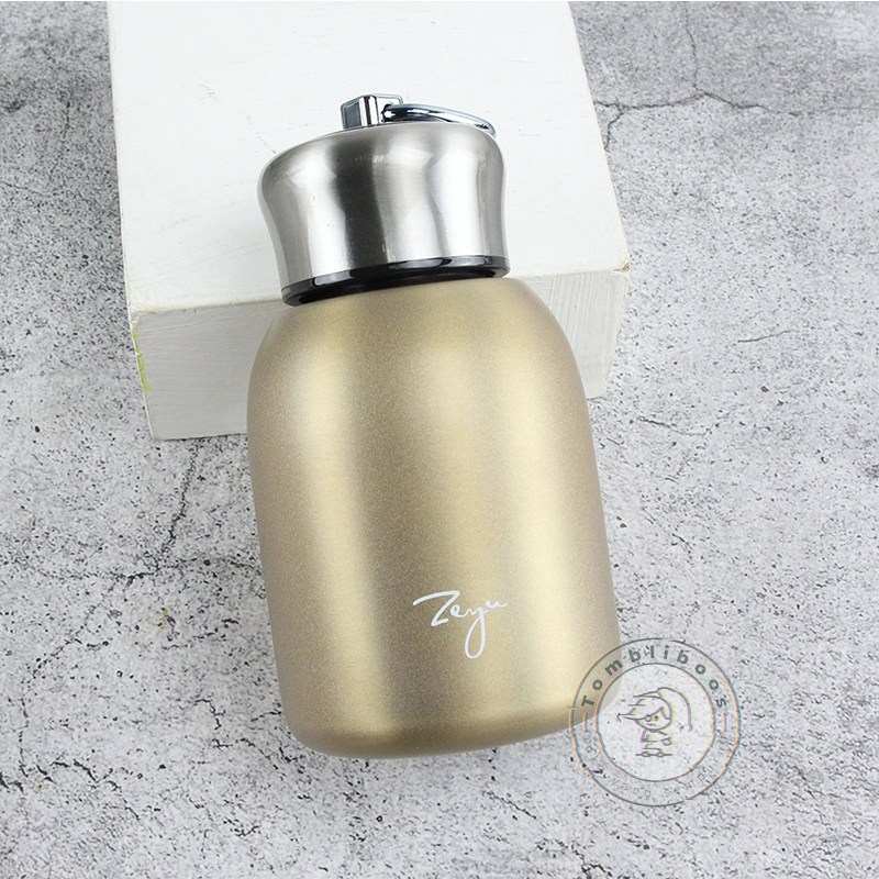 Jual 304 baja tahan karat Botol Minum Thermos 300ml Mini Tahan Panas dan Dingin | Shopee Indonesia